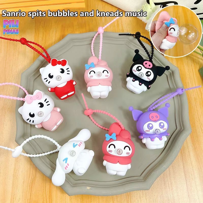 Sanrio Bubble Squeeze Keychain Cute Kuromi Backpack Pendant Car ...