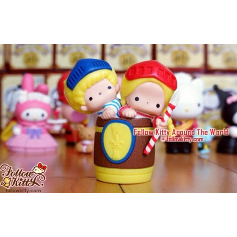 Patty and Jimmy Guard Collectible Figure by Sanrio x 7Eleven x Hello ...