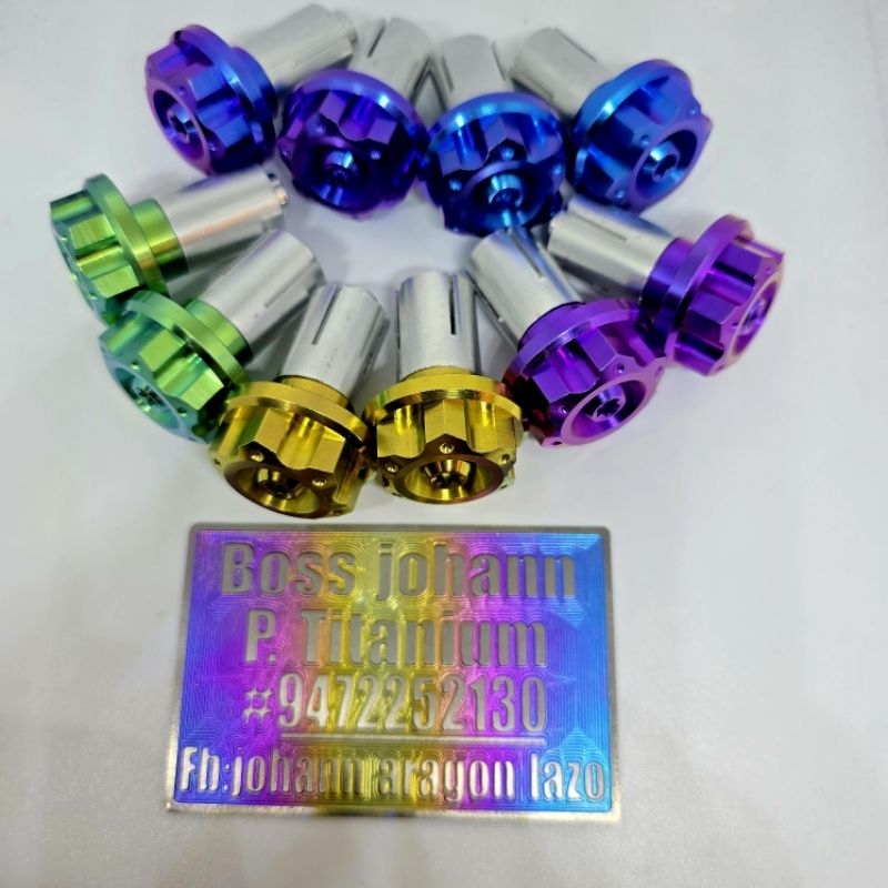 titanium gr5 bar end star sold per pair | Shopee Philippines