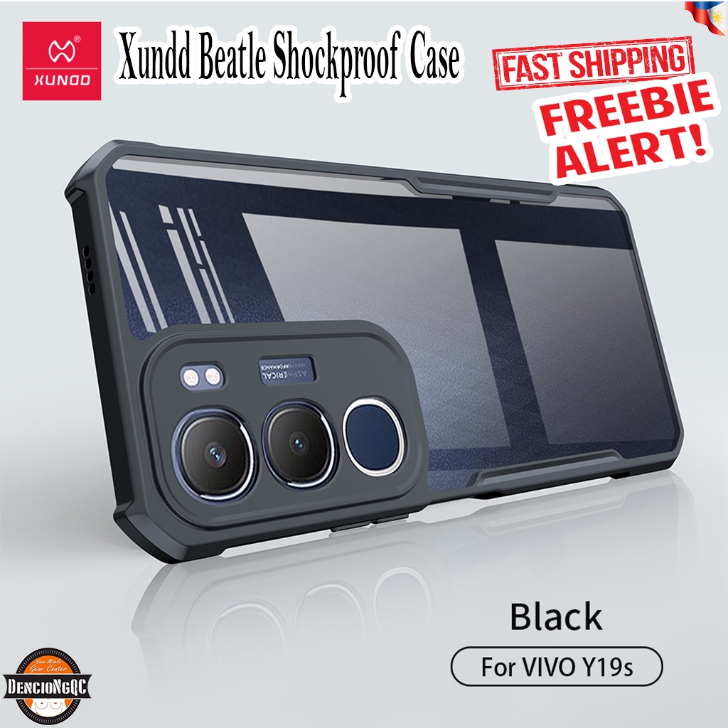 VIVO Y19S 4G XUNDD Beatle Shockproof Case + FREEBIE | Shopee Philippines