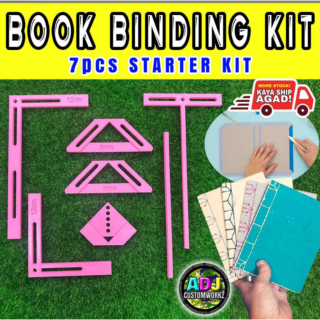 7pcs BOOKBINDING TOOL STARTER KIT | Shopee Philippines