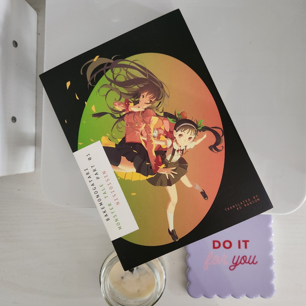 Bakemonogatari Monster Tale Part 1 Nisioisin Japanese lit | Shopee ...