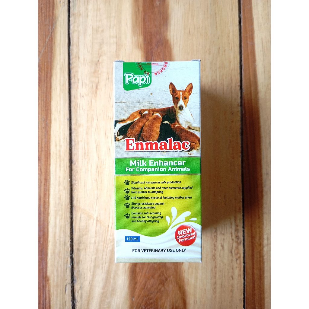 VETKLIX PAPI ENMALAC 120ml – Pet Milk Production & Lactating Supplement ...