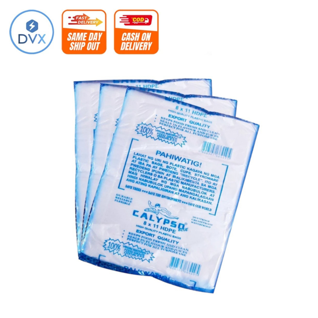 COD DVX 100pcs Calypso Plastic Labo High Quality Plastic Bag Supot ...