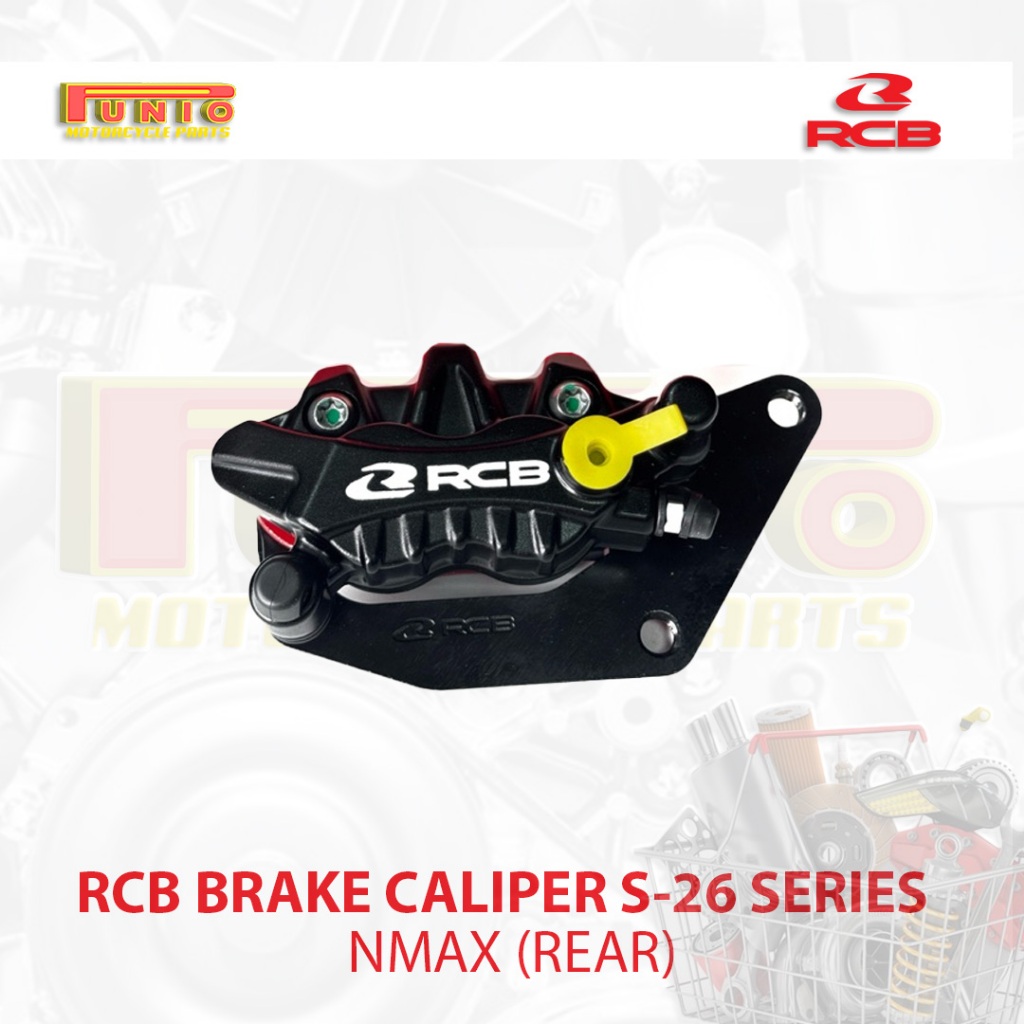 NEW! RCB S26 Series Brake Caliper YAMAHA NMAX (REAR) Motorcycle Parts ...