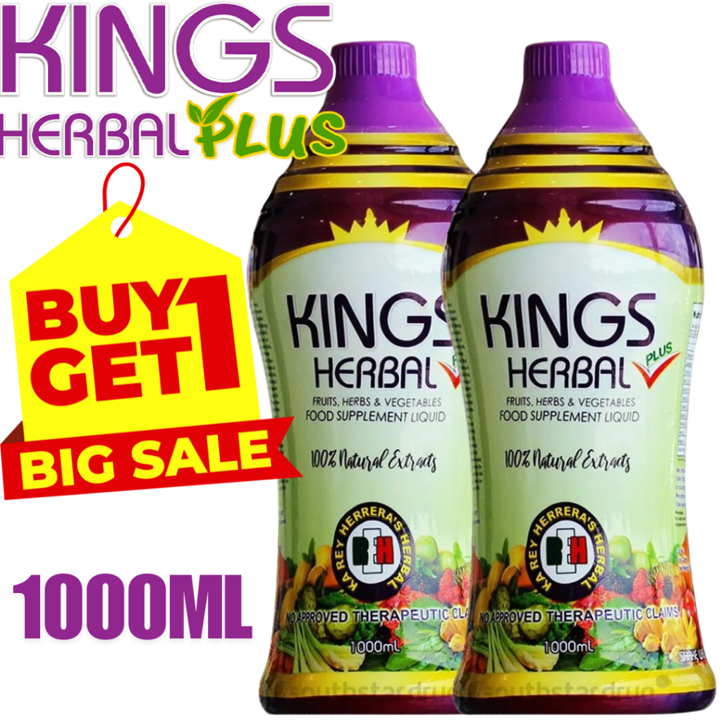 Original REH Kings Herbal Plus Juice Food Supplement 1000mL – 80 ...