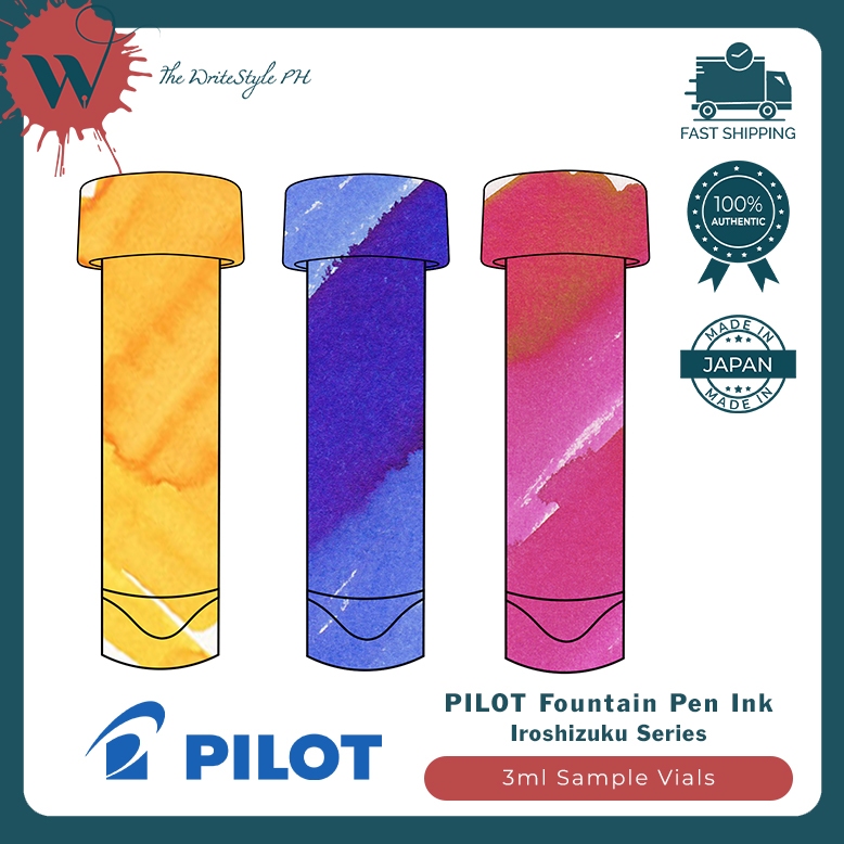 Pilot Iroshizuku Fountain Pen Ink Sample Vial 3ml | Shopee Philippines