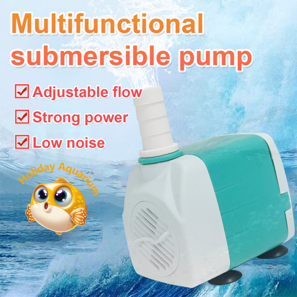 Submersible Water Pump Aquarium Mini Water Pump Fountain Pump Ultra ...