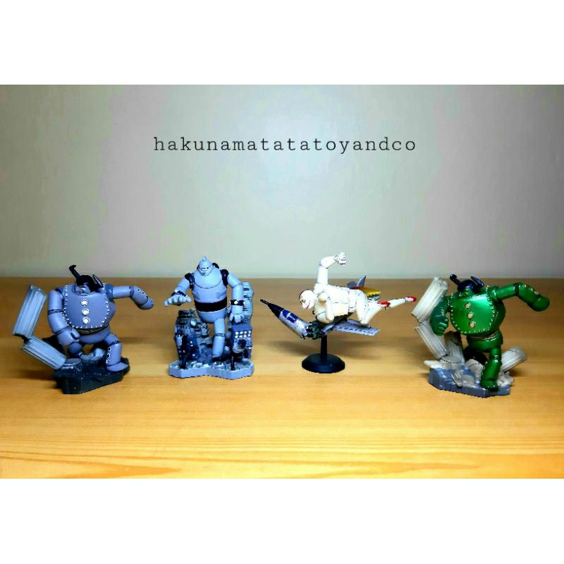 Tetsujin 28 Time Slip Glico Diorama Mini Model Figure Collection Rare ...