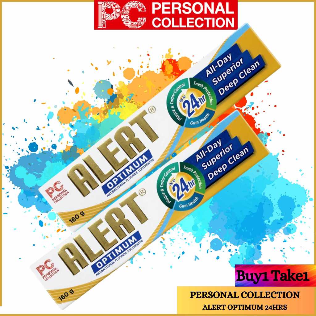 Personal Collection Buy1 Take1 Alert Optimum Toothpaste 24hrs Anti ...