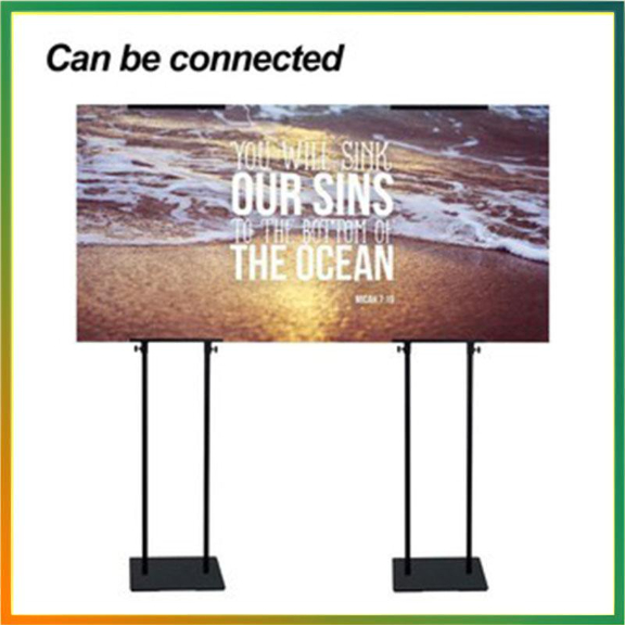 Double Sided KT Board Banner Stand Poster Display Stand Height ...