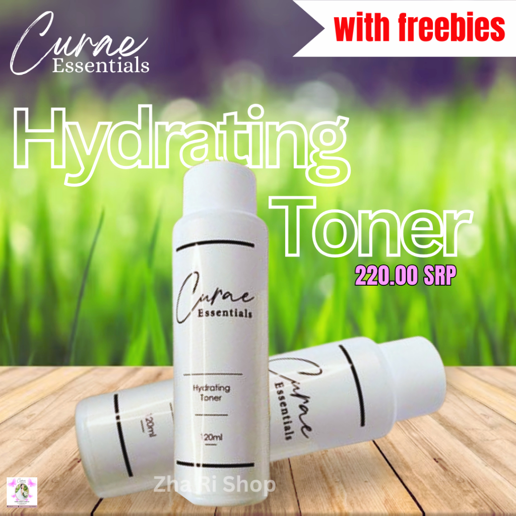 (With Freebie)Curae's Hydrating Toner | Shopee Philippines