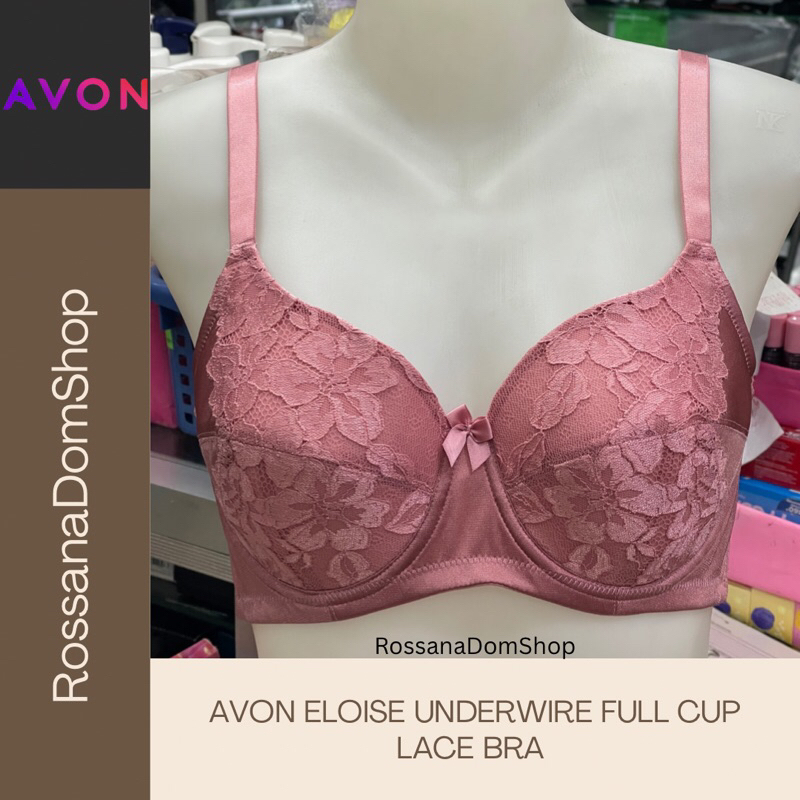 Avon Eloise full cup underwire lace bra | Shopee Philippines