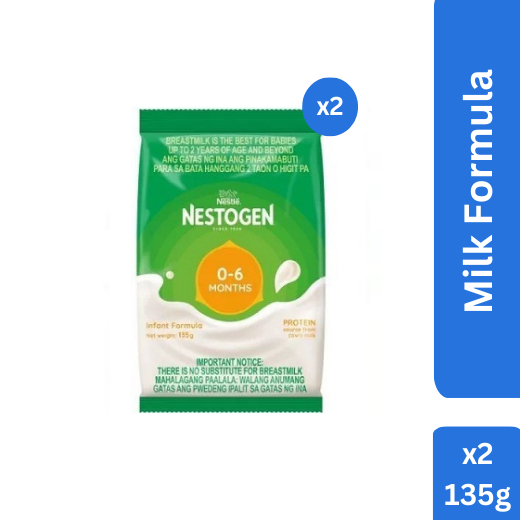 Nestogen 1 Infant Milk Formula for 0-6 Months 135g Bundle of 2 | Shopee Philippines