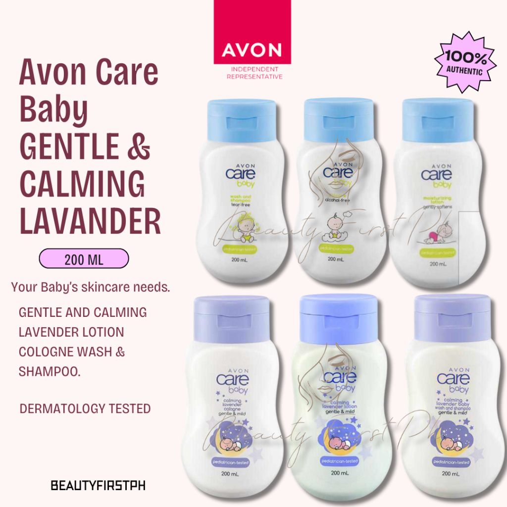 AVON Care Baby GENTLE & CALMING LAVANDER 200 mL | Shopee Philippines