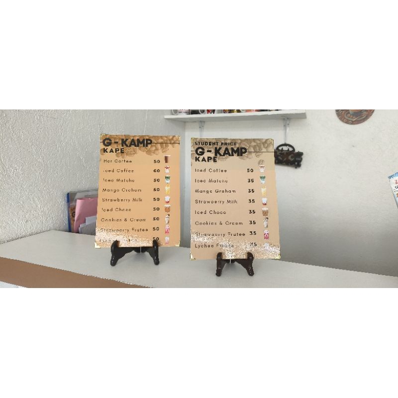 Sintra Board Menu A4 to A3 | Shopee Philippines