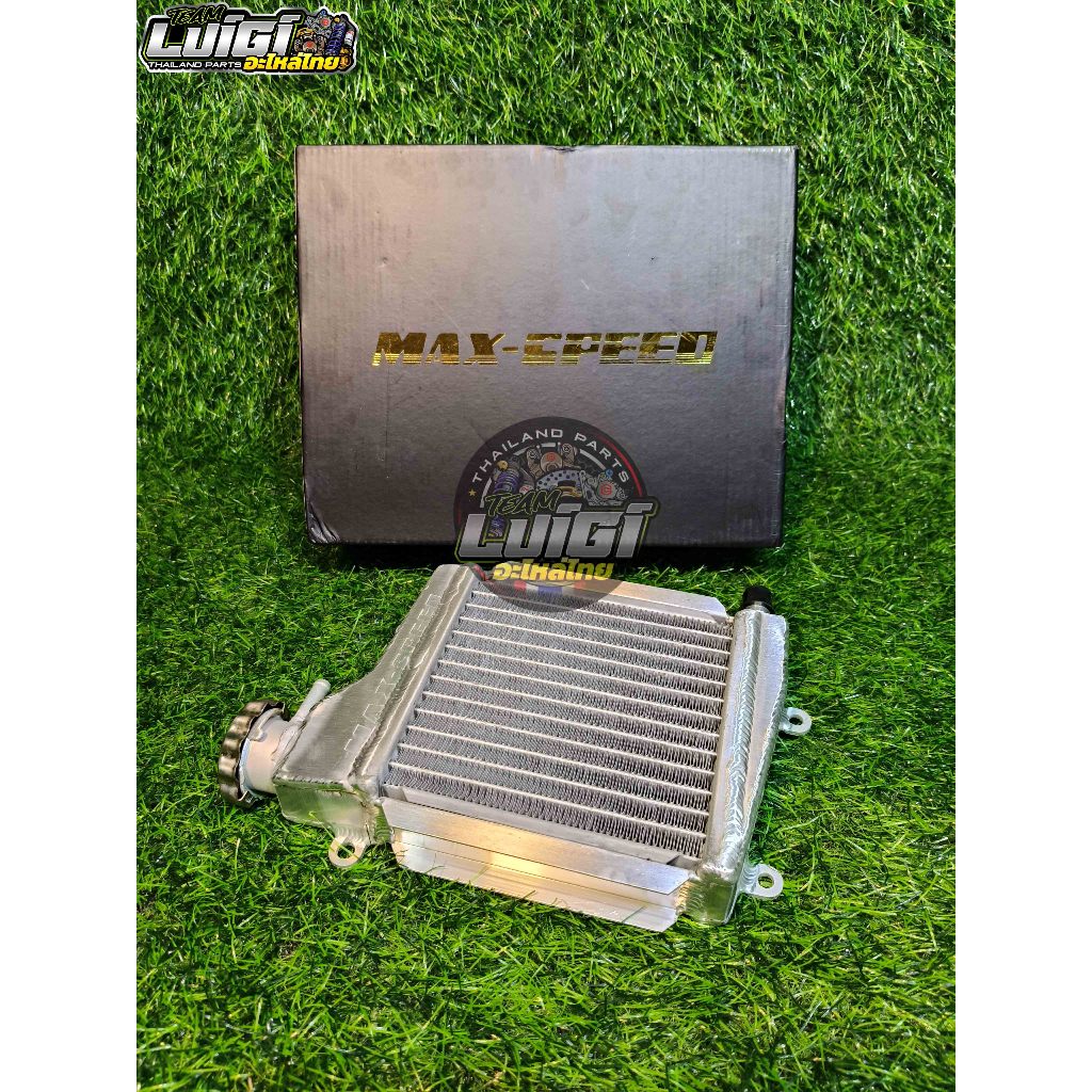 MAX SPEED RADIATOR 2 ROWS ALLOY YAMAHA NMAX 155 VERSION 2 MADE IN ...