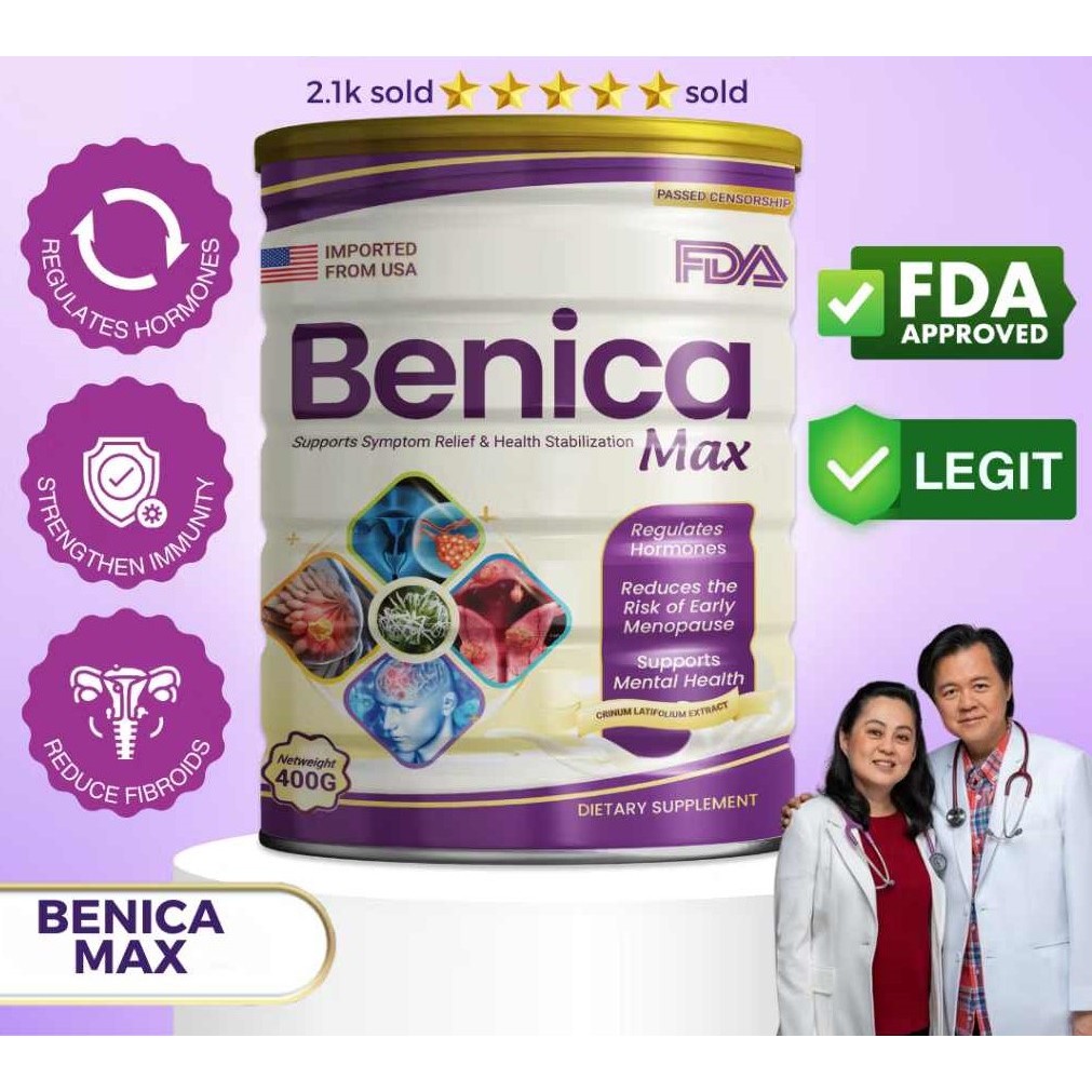 Original - BENICA MAX Milk Powder Helps for Fibroid Tumor and Goiter ...