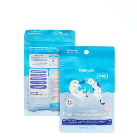 Floof Pets 8-in-1 Probiotic and Multivitamins Cat Supplement 30s 40g ...