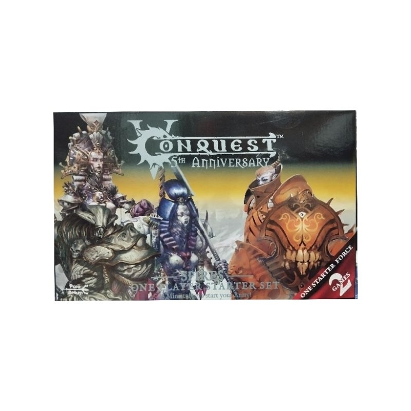 Conquest 5th Anniversary - Spires One Player Starter Set | Shopee ...