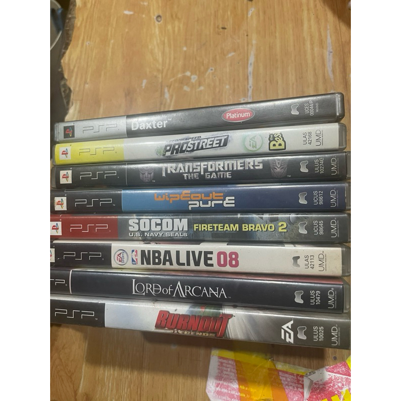 PSP games with cases and manuals | Shopee Philippines