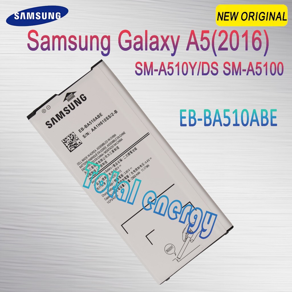 EB-BA510ABE 2900mAh Battery For Samsung Galaxy A5(2016) SM-A510Y/DS SM ...