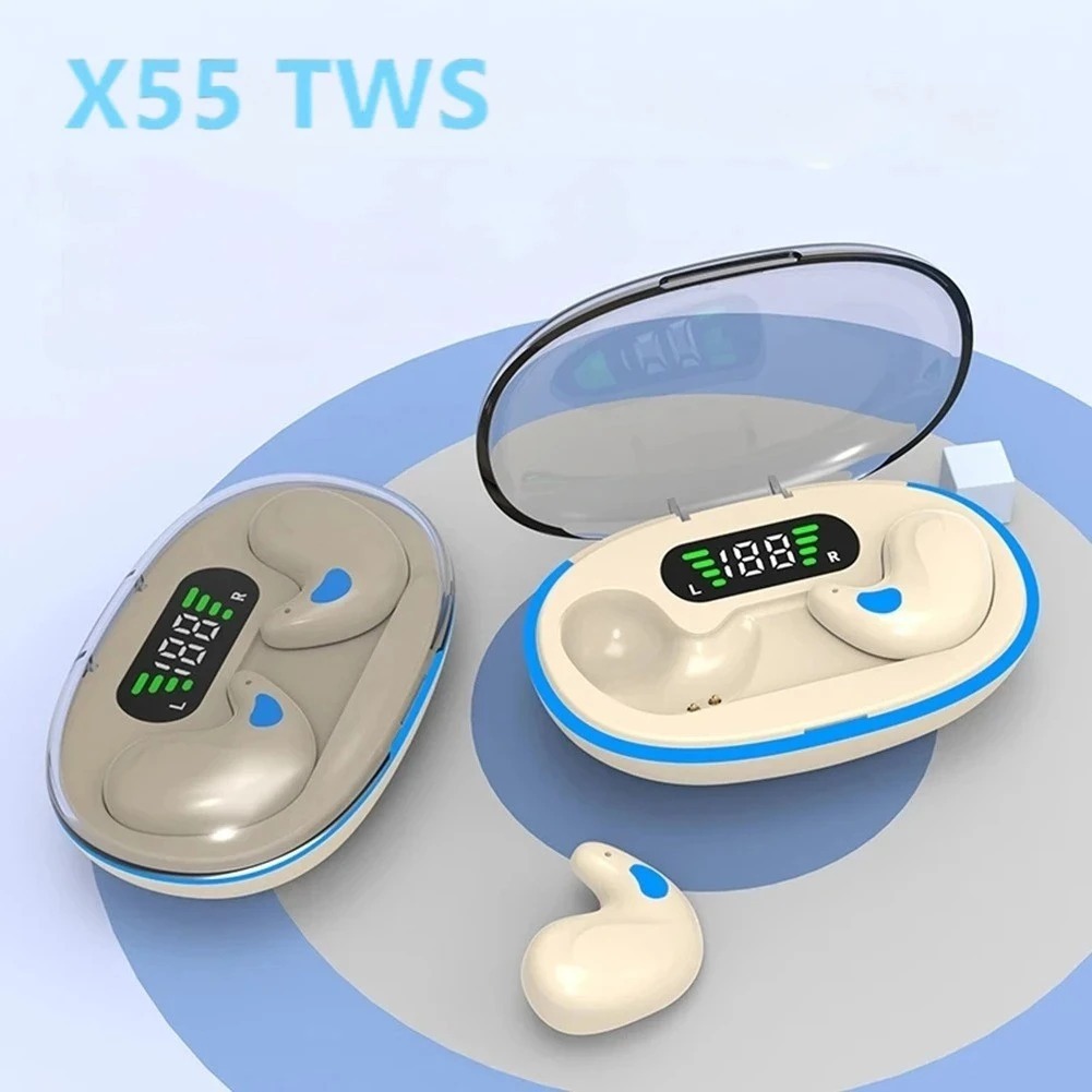 X55 Mini Wireless Bluetooth Earbuds – Comfortable Ergonomic Fit for All ...