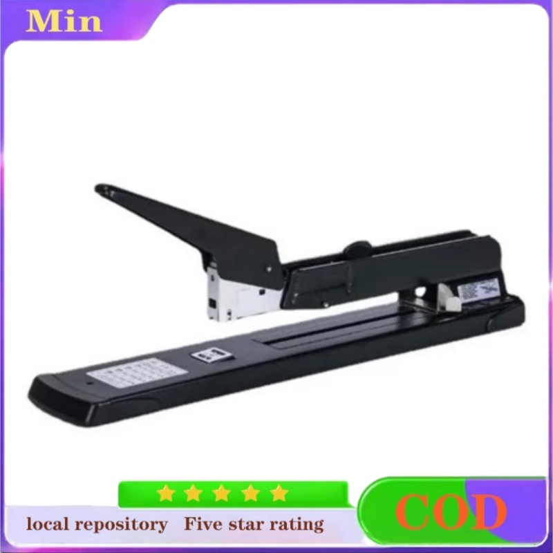 Notebook Long arm heavy duty Stapler (FREE BOX STAPLE ) | Shopee ...
