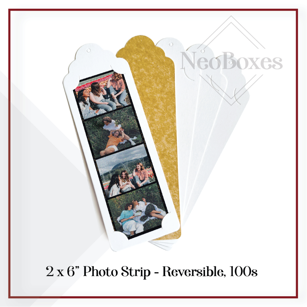 NeoBoxes | 2x6 Inches Photo Strips Reversible frame (no standee) 100s ...