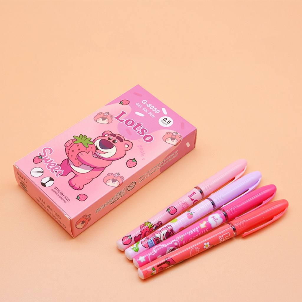 G-8050 Gel Ink Pen Lotso Sign Pen 0.5mm 12pcs | Shopee Philippines