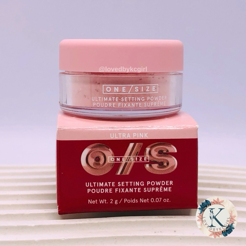 One size setting powder 2g Mini - Ultra Pink (Sold per pc) | Shopee ...