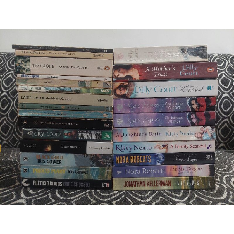 Secondhand- Classics Books/Jonathan Kellerman/Nora Roberts/Dilly Court ...