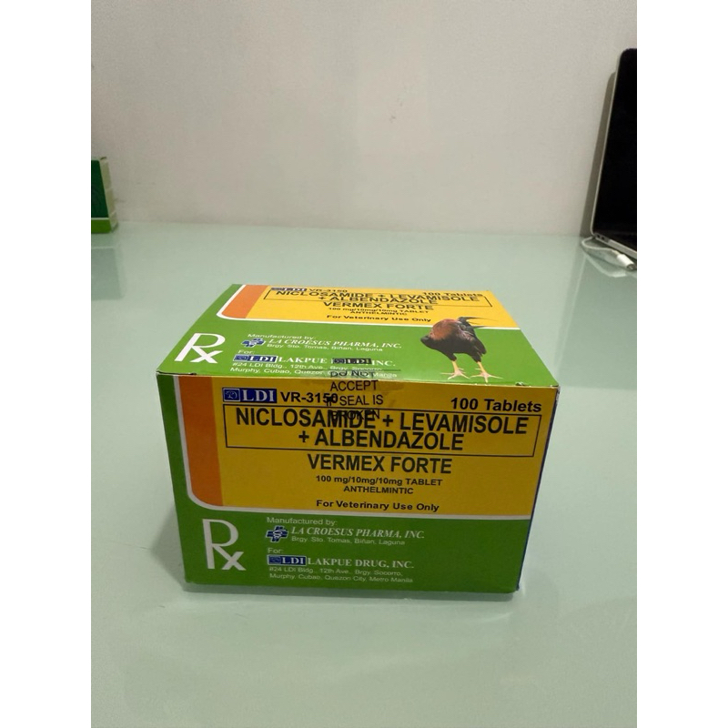 Vermex Forte tablet 10 tablets (1BANIG) | Shopee Philippines