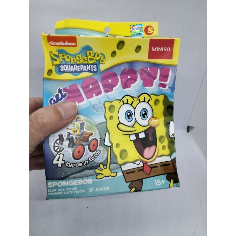 SpongeBob Nickelodeon x Miniso Figure | Shopee Philippines