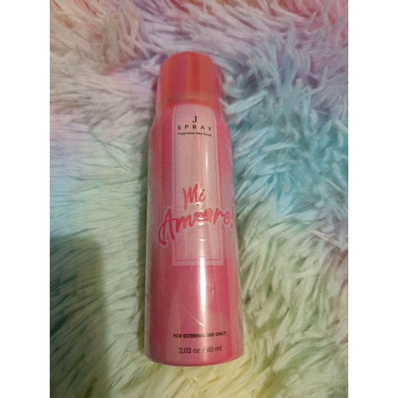 2pcs MI AMORE 60ml J Spray Fragrance Body Spray Pastel Collection for ...