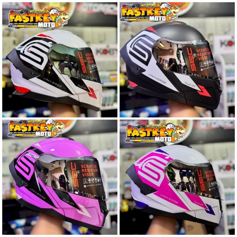 SEC MODULAR HELMET UNIVERSE EDITION | Shopee Philippines