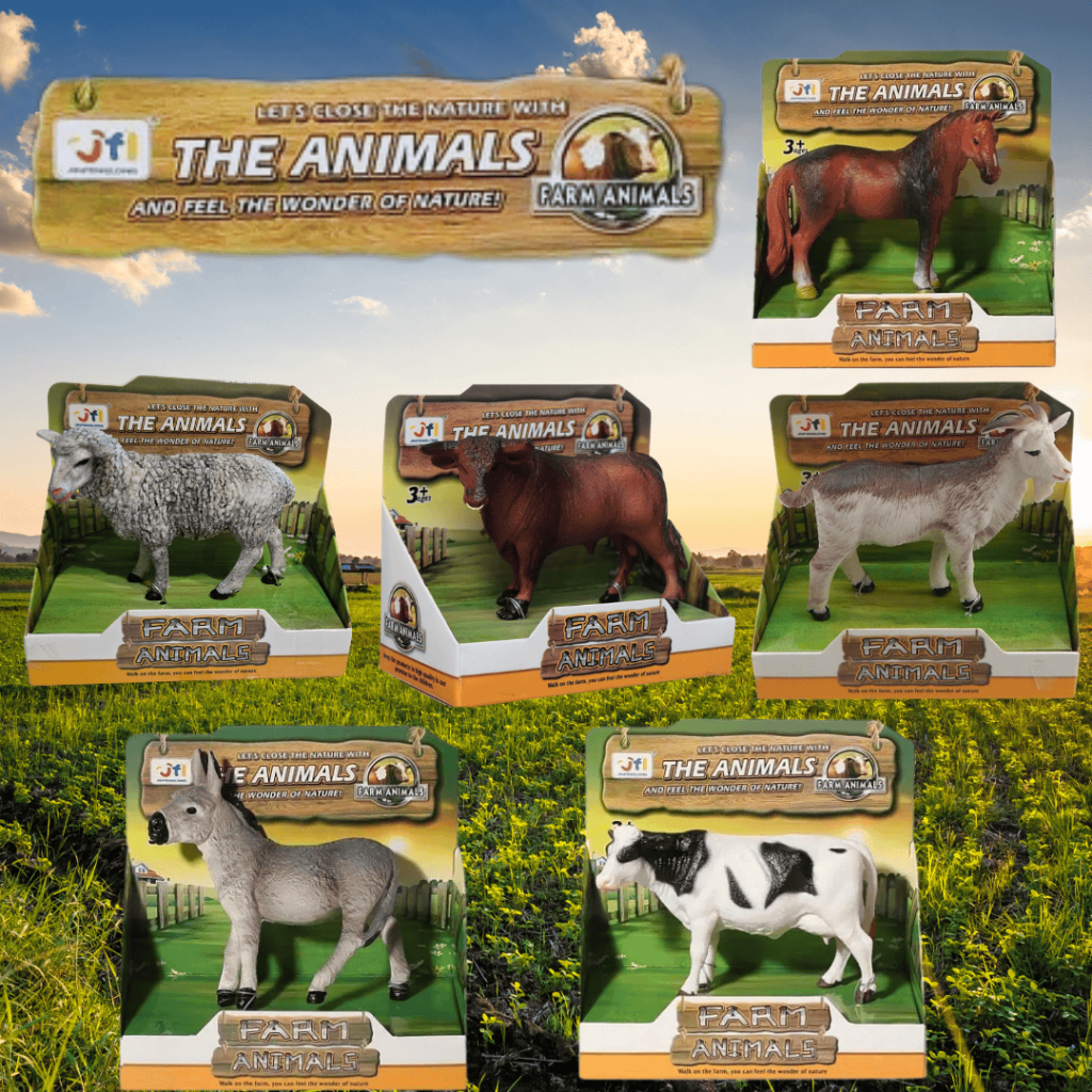 The Animals - FARM Animal - Realistic Horse, Sheep, Cow, Goat, Donkey ...