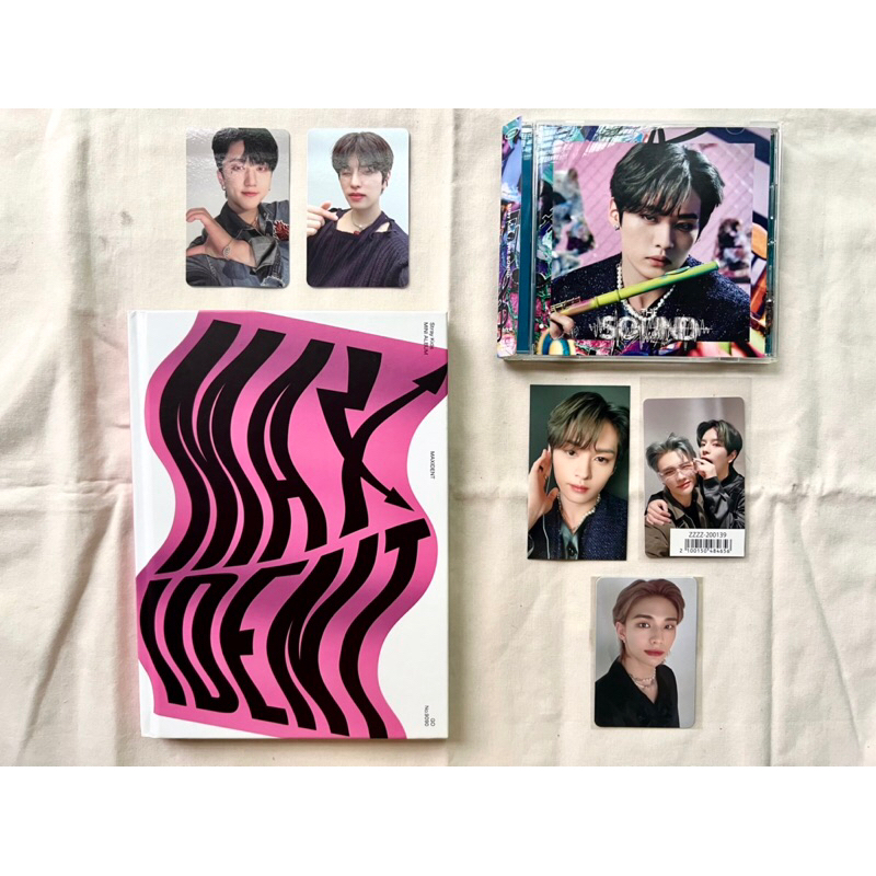 Unsealed Official Stray Kids SKZ Maxident / The Sound Album Unit ...