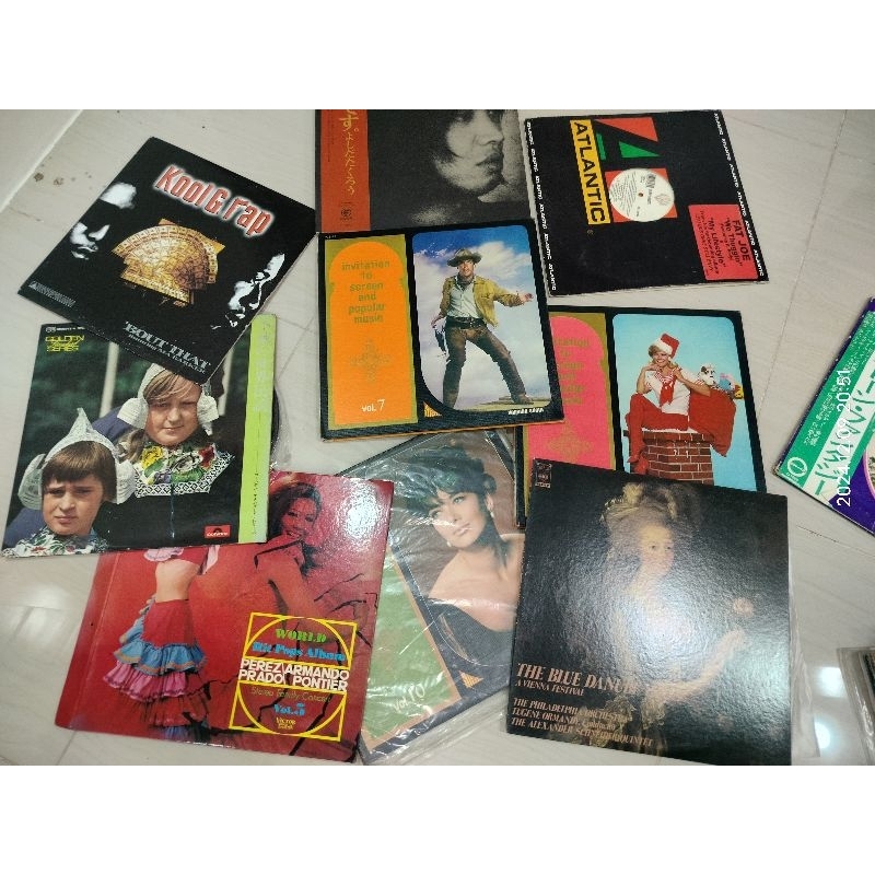 33 RPM Vinyl 12, 10 inches Record Assorted Japan | Shopee Philippines