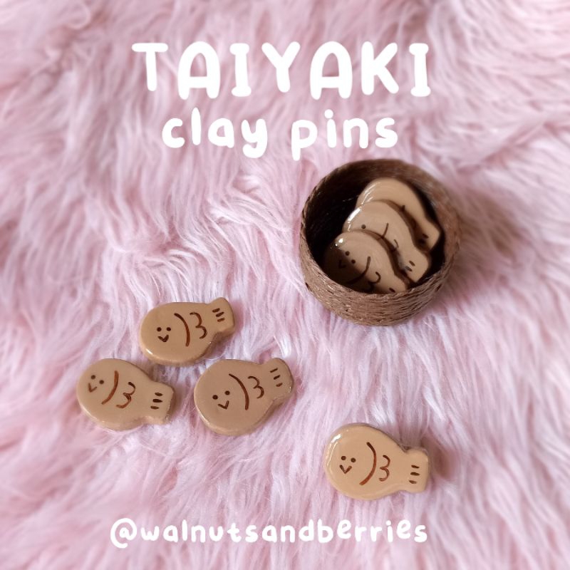 Taiyaki/Bungeoppang/Korean Fish Bread Clay Pins | Shopee Philippines