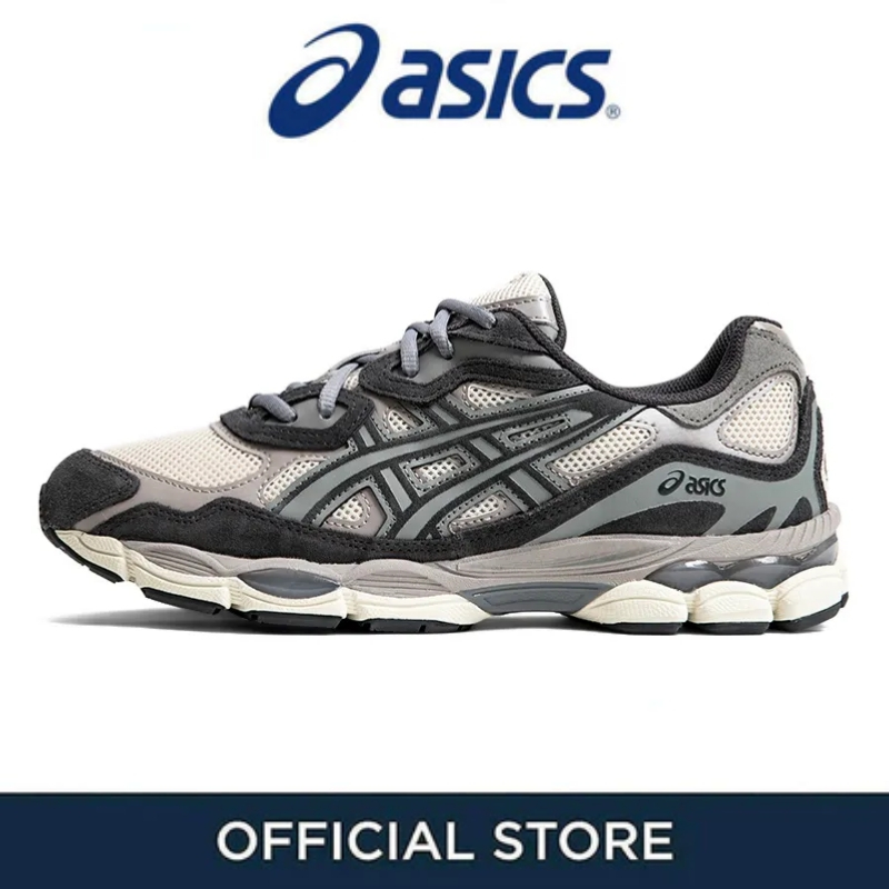 100% legit Asics Black Gray Unisex Low Cut Life Shoes Sneakers Hiking ...