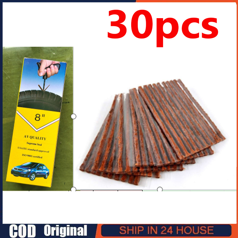 30pcs Taitec Vulcanizing Rubber String Plug Pasak / Tire Seal / Tire ...