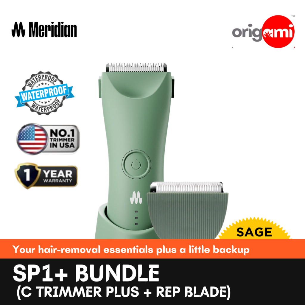 Meridian The Starter Package with Trimmer Plus & Replacement Blade for ...