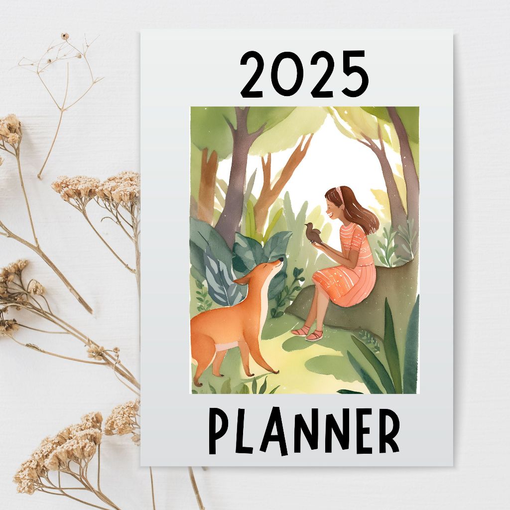 Pocket Planner 2025 (A5 / A6 size) Cute Mini Sized Daily Planner ...