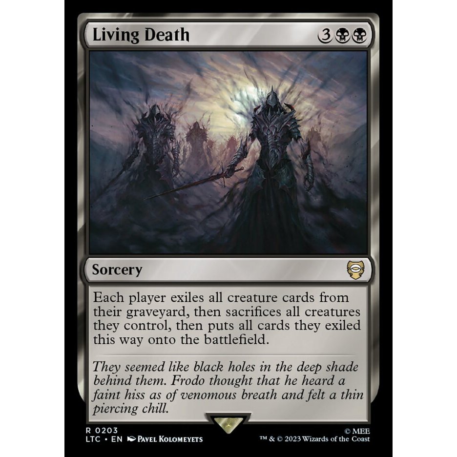 MTG Magic: The Gathering - Living Death | Shopee Philippines