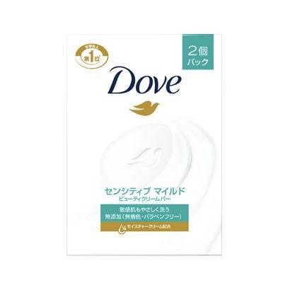 Unilever Unilever Japan Dove Beauty Cream Bar Sensitive Mild 190g (95g x 2) green | Shopee ...