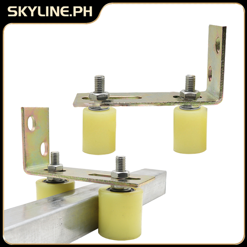 32*40mm Sliding Gate Top Guide Wheel Flat Sliding Gate Nylon Rollers ...