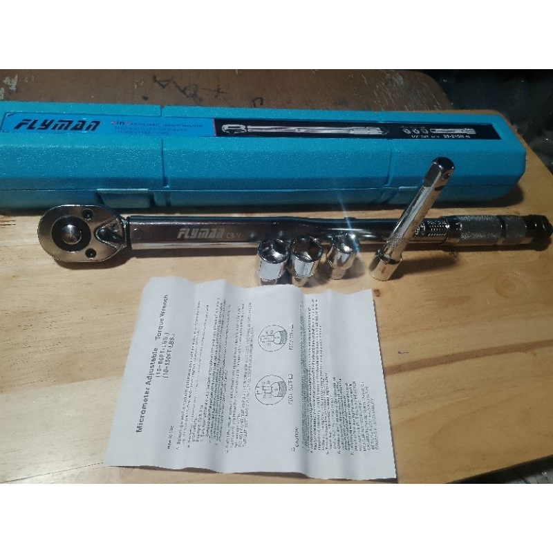 FLYMAN Torque wrench heavy duty brand New items | Shopee Philippines