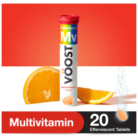 Voost Effervescent Multivitamin Tablets 20 Pack (June 2025) | Shopee ...