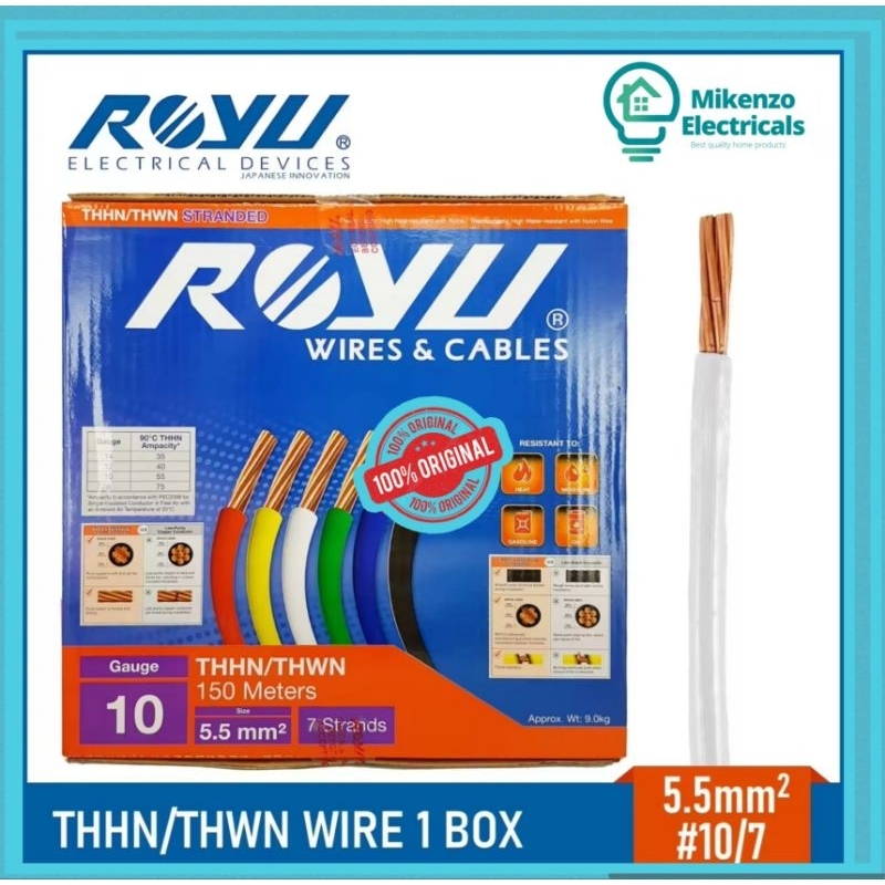 Royu Thhn/Thwn Stranded Wire 150mts , 14/7 (2.0mm),12/7 (3.5mm),10/7 (5 ...